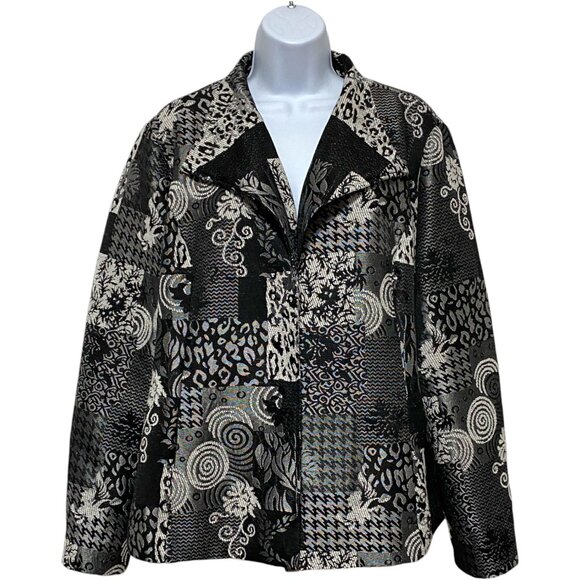 Christopher & Banks | Jackets & Coats | Womens Xl Open Jacket Long ...
